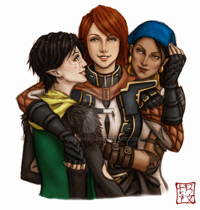 Merrill or Isabela? Both - by trixdraws - 9GAG