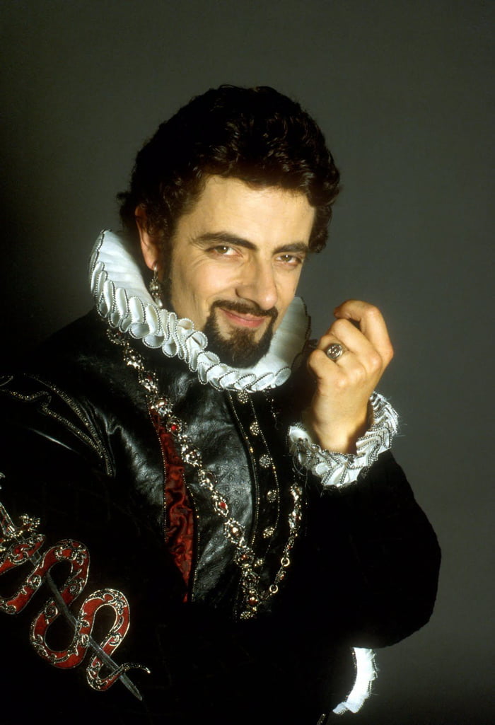 Rowan Atkinson, promotional photo for series two of Blackadder - 1986 ...