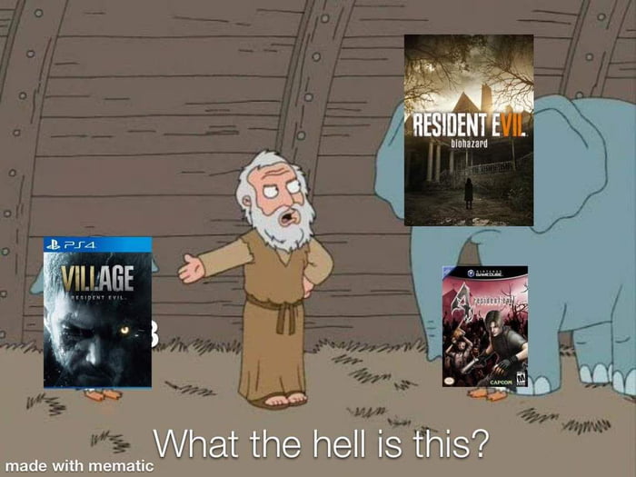 How RE8 got created... - 9GAG