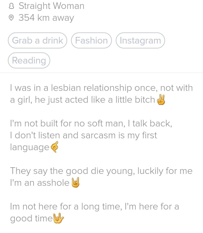 Funniest Tinder profile - 9GAG