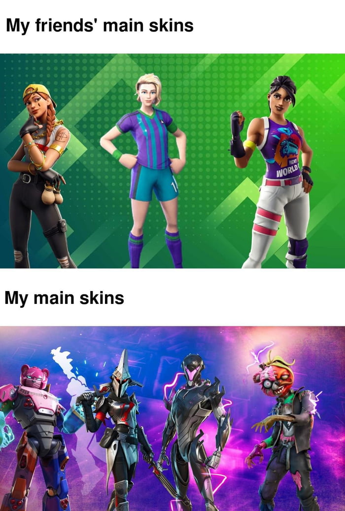 Giga Chad "use the skins that you like not the ones with better hitbox ...