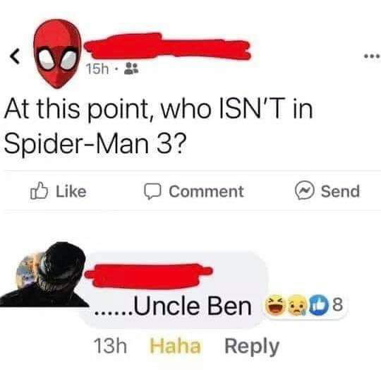 Oh Uncle Ben - 9GAG