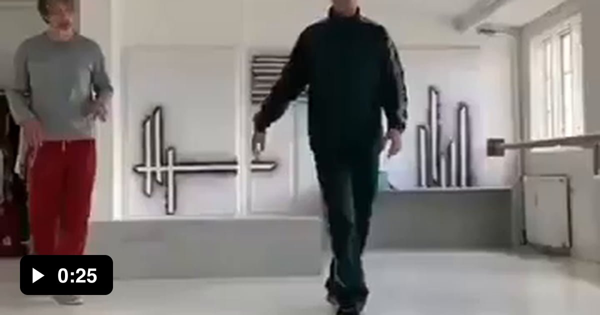 Mads Mikkelsen learn the final scene dance in the Oscar winning-film ...