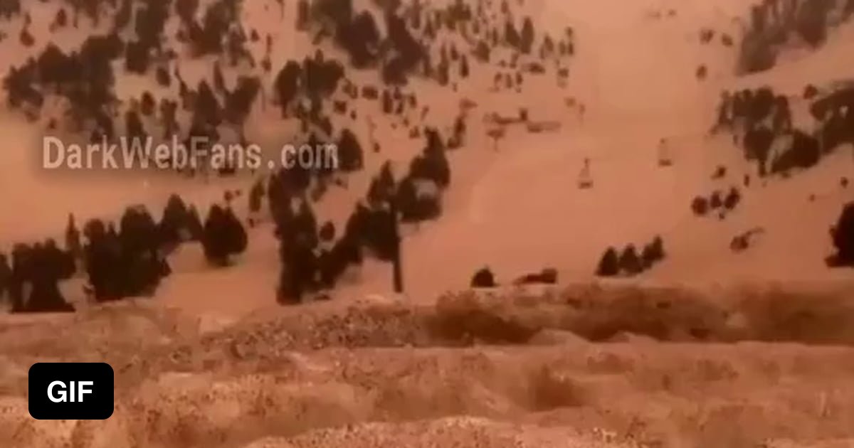 Saharan Sand From Africa Covering Snow In Europe - 9GAG