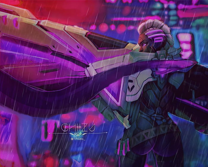 Proyect: Senna | Art by Chizuu.__ - 9GAG