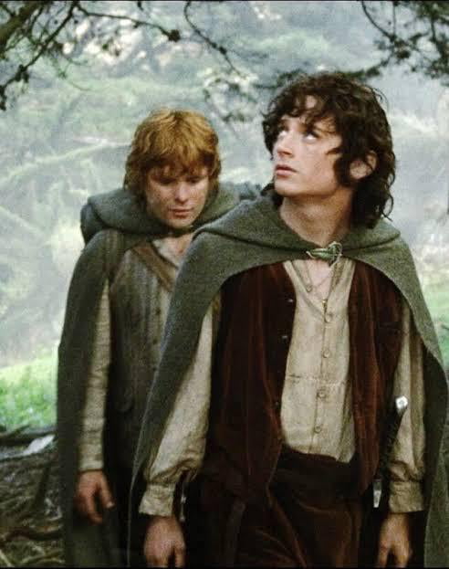 Frodo and Sam on their journey - 9GAG