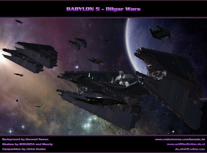Daily dose of Babylon 5 - The T'Loth Heavy Cruiser was one of the 1st ...