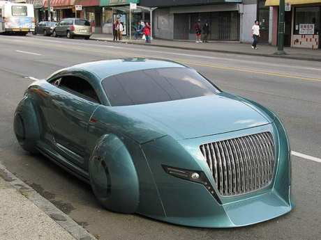 This Audi TT with "unique" futuristic design - 9GAG