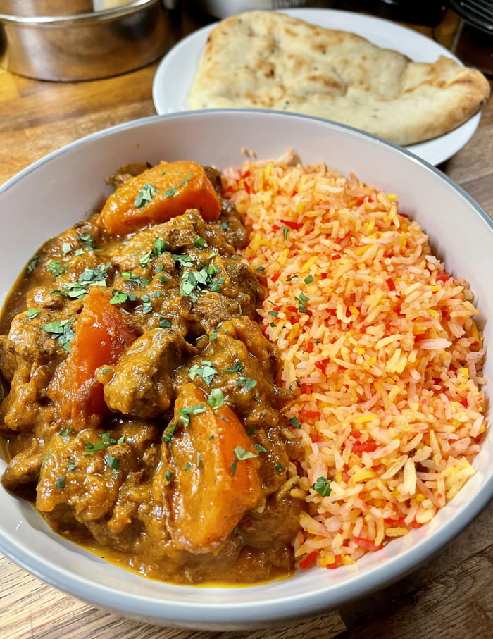 Beef Rogan Josh with Pilau Rice - 9GAG
