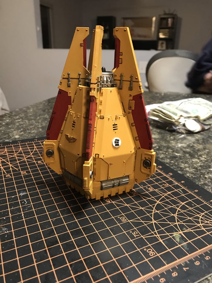 Imperial Fists Drop Pod (Open pic in comments) - 9GAG