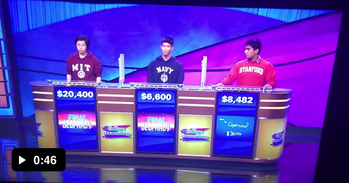 How to win Jeopardy in style - 9GAG