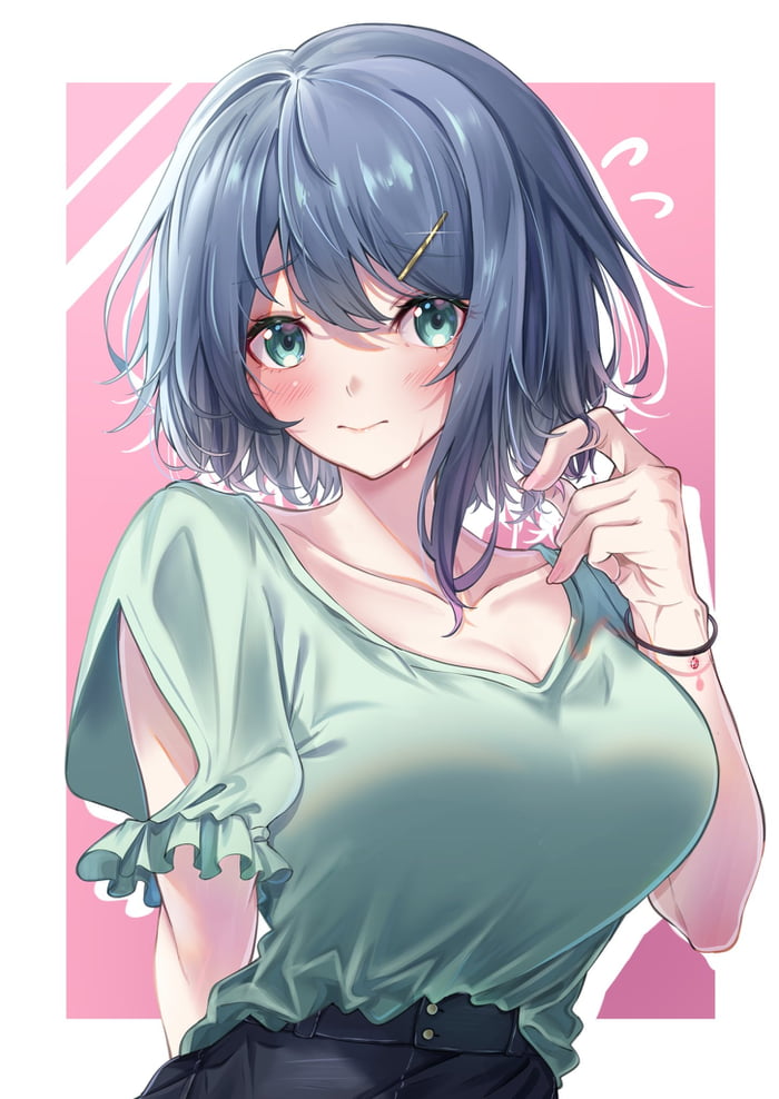 Shy About Her New Haircut 9gag