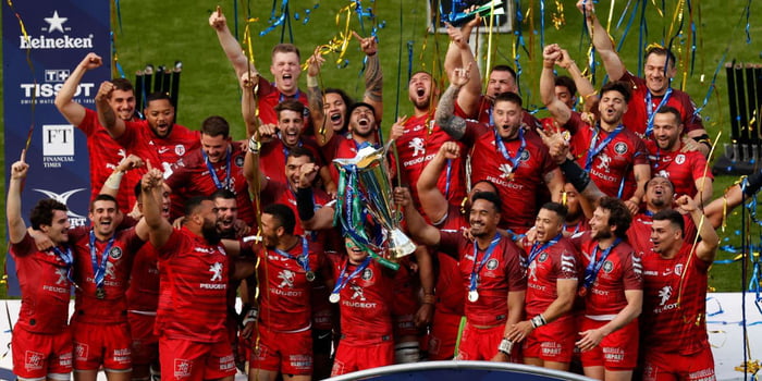 Stade Toulousain, 5 Stars champions - 9GAG