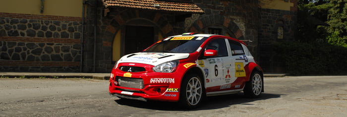 Mitsubishi Space Star R5 Rally Car - 9GAG