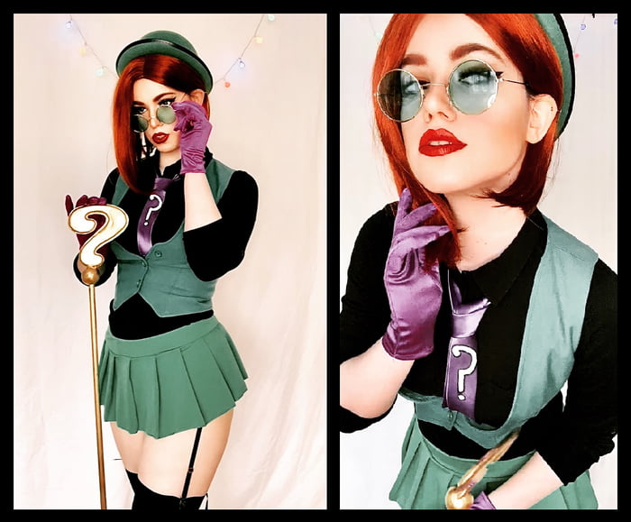 (Female) Riddler Cosplay by Saintwick_SxS - 9GAG