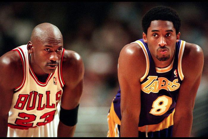 Mid-late 1990s. Michael and Kobe. - 9GAG