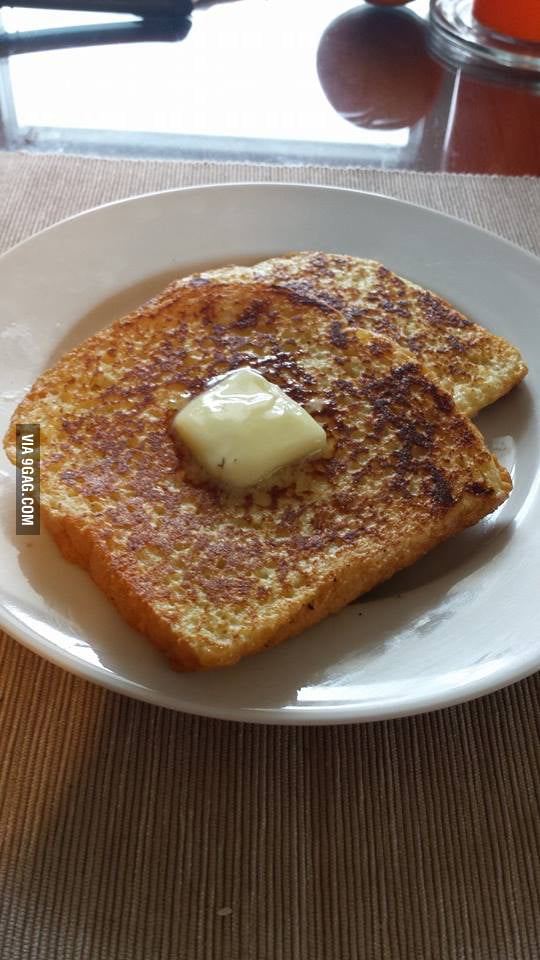 Egg Nog French Toast - 9GAG