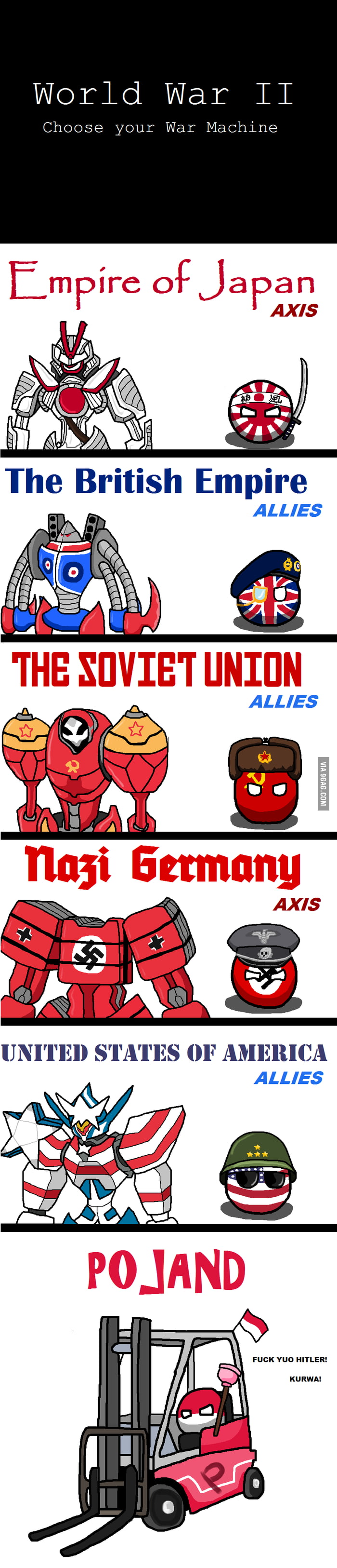 WW2 War Machines - 9GAG