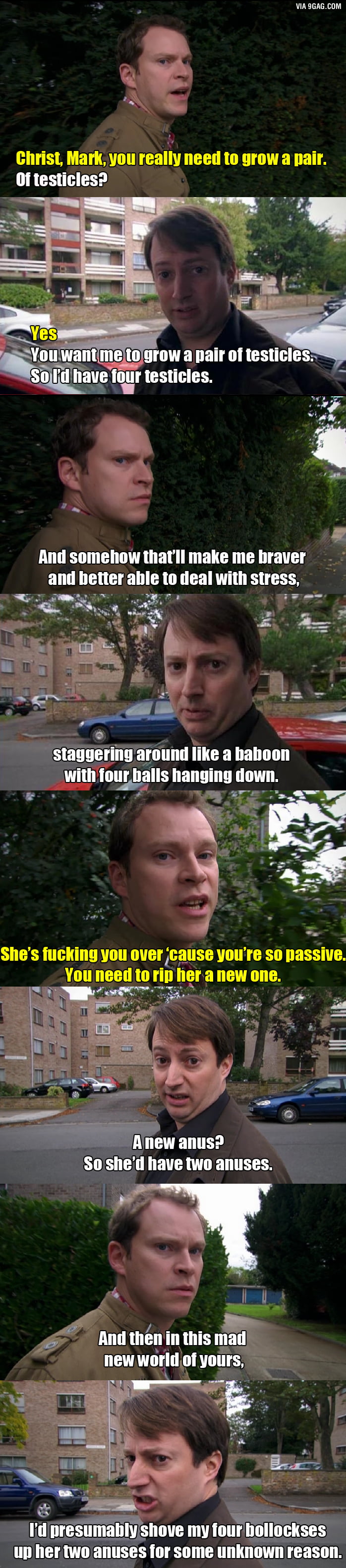 My favorite Peep Show moment - 9GAG