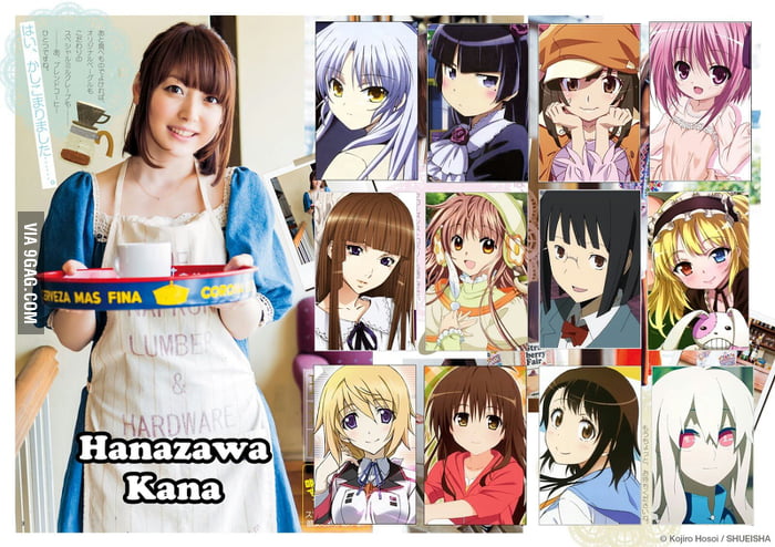 Kana hanazawa: moeness overload~ - 9GAG