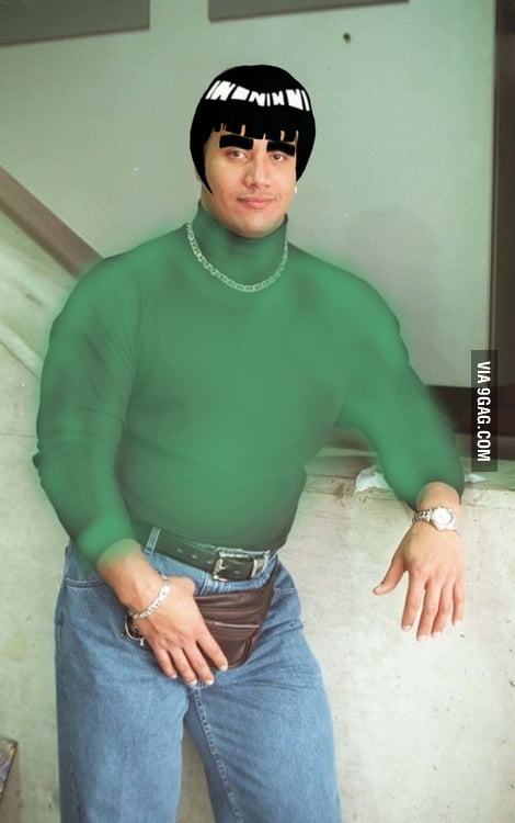 Dwayne “The Rock Lee" Johnson - 9GAG