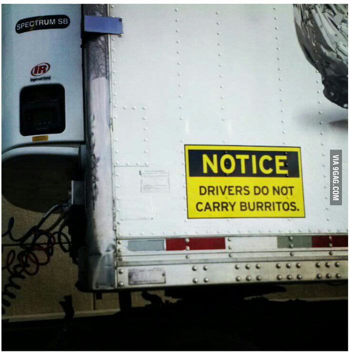 Chipotle delivery truck. So much win. - 9GAG