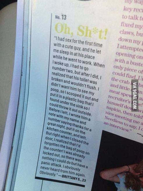 Oh Sh*t! - 9GAG