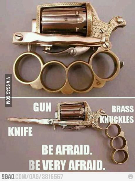 Versatile weapon! - 9GAG