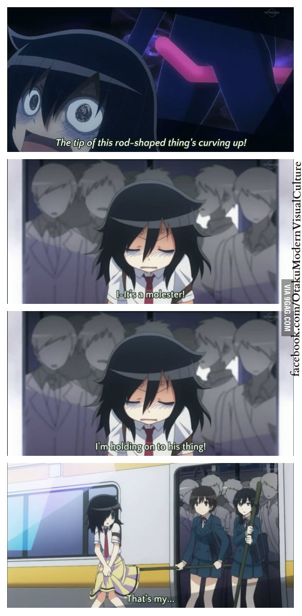 Awkward moment in train..molester lol - 9GAG