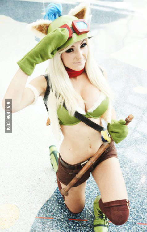 Jessica Nigri as Teemo from league of legends - 9GAG