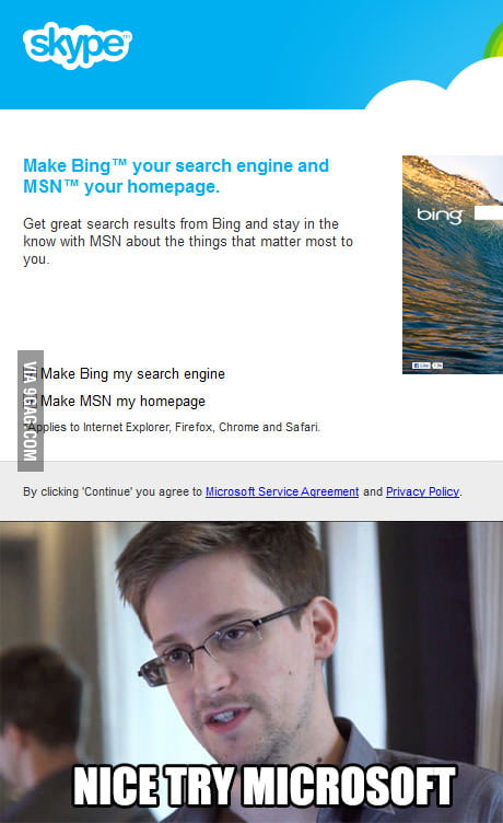 Seriously skype? - 9GAG