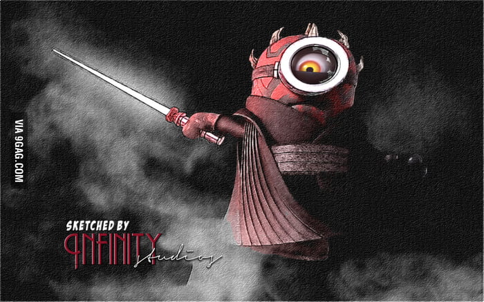 Minions gone to the Dark Side - 9GAG