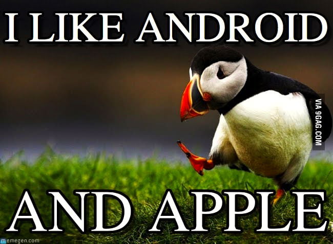 They both have good points and bad points... - 9GAG