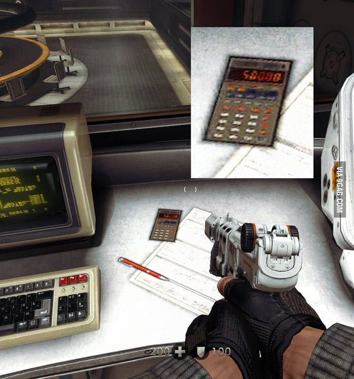 Oh yea, real mature, Wolfenstein... - 9GAG