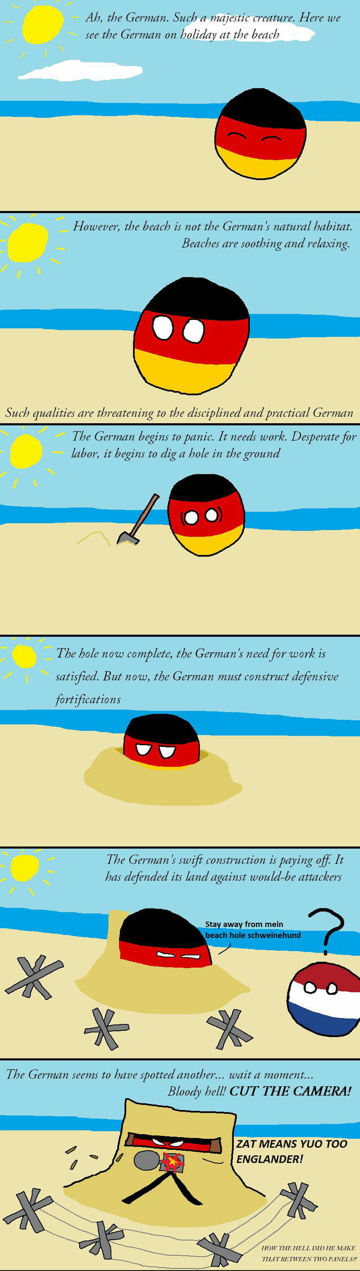 Ze german at ze beach - 9GAG