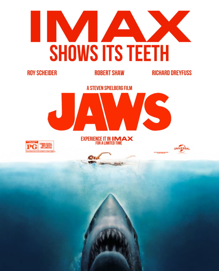 September 2. Jaws. Imax. - 9GAG