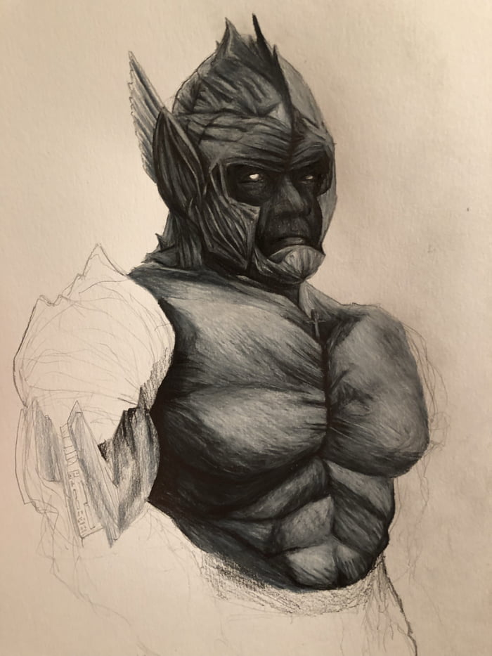 Unfinished drawing I started few years ago - 9GAG