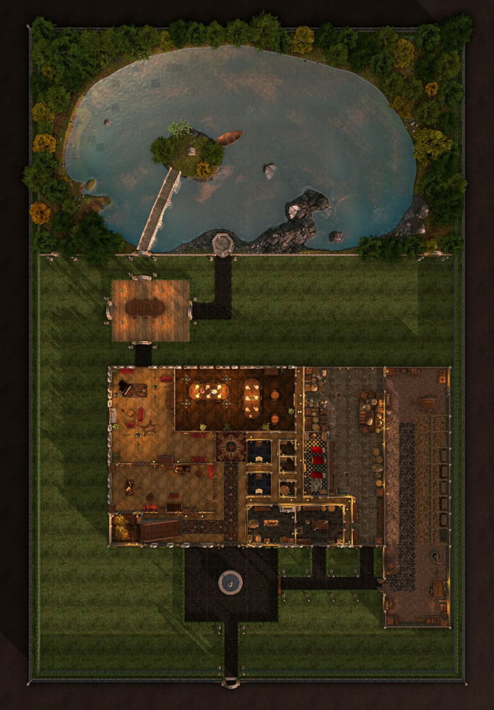 My first attempt to make a map for my roleplay group suitable for all ...