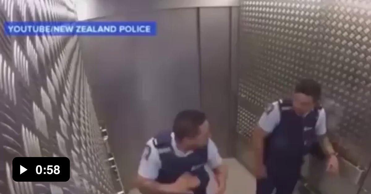 New Zealand Police fill elevator silence with sick beats - 9GAG