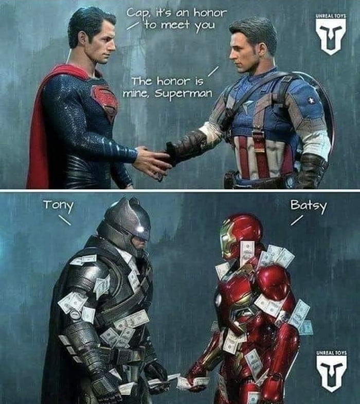 Becouse i am ( Bat,iron)....richman - 9GAG