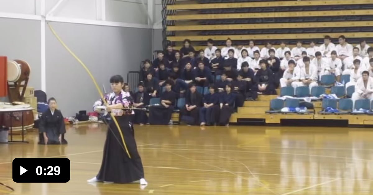 Kyudo - sound of an arrow. The Japanese martial art of archery. High ...