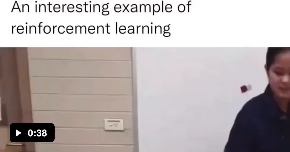 Reinforcement learning demonstrated on a chicken - 9GAG