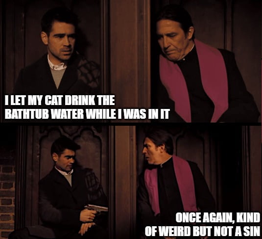 Confession Time Cocks Gun 9gag