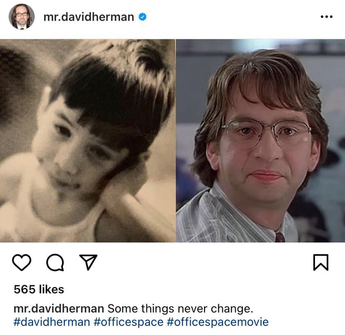 Stole this from David Herman's Instagram. - 9GAG