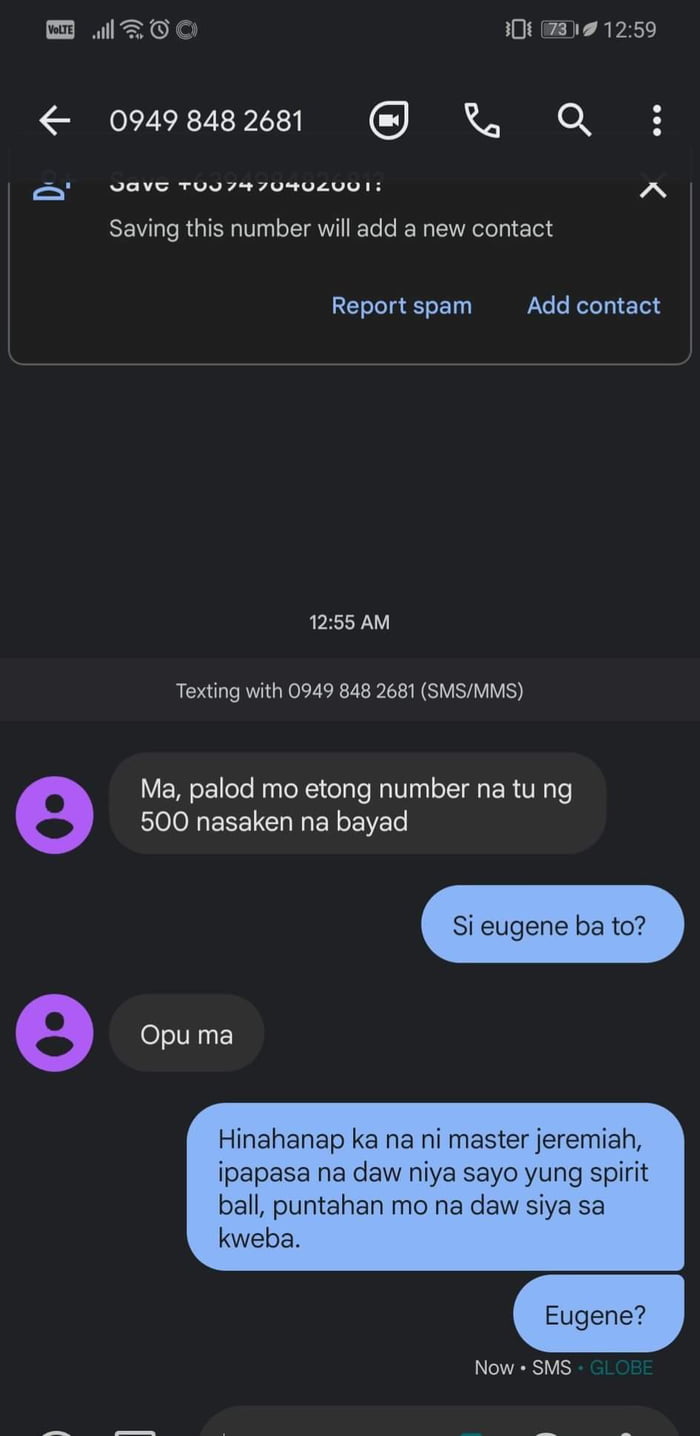Bat kaya di na ako nireplyan ni Eugene? - 9GAG