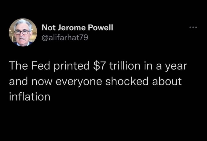 “Inflation is transitory” - 9GAG