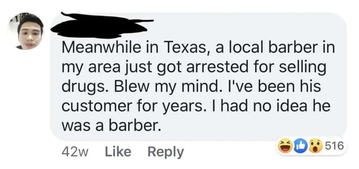 Cursed Barber - 9GAG