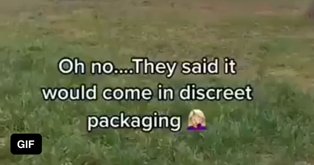 That's a big package... - 9GAG