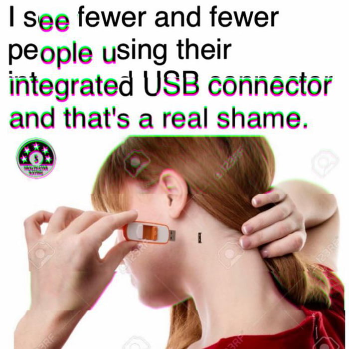 Are we already going to say goodbye to the USB connector ? - 9GAG