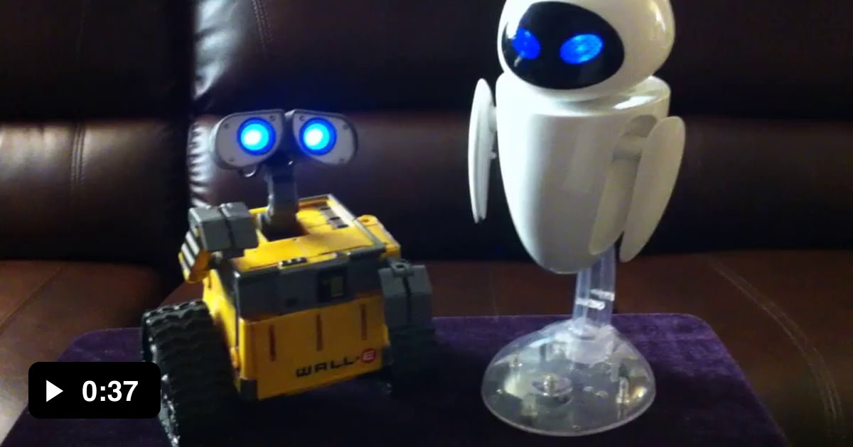 Wall-e & Eve Lovely Robots - 9GAG